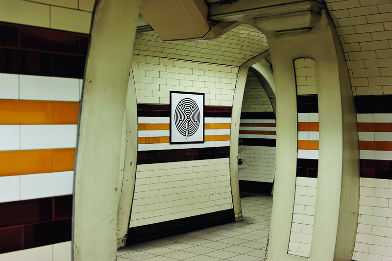 Labyrinth: A Journey Through London’s Underground by Mark Wallinger